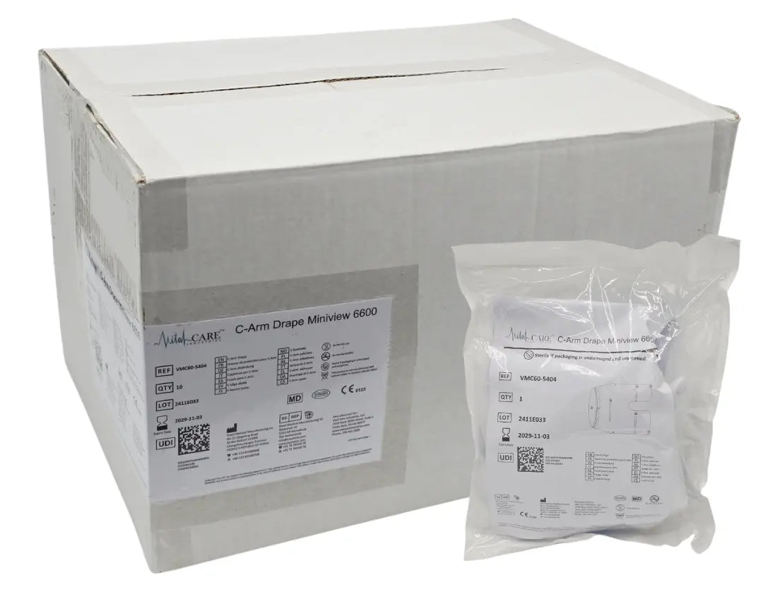 Vital Care Industries VMC60-5404 C-Arm Drape Miniview 6600 - Primis ...