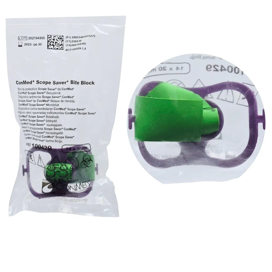 Conmed 100429 Scope Saver Bite Block 14 x 20mm - Primis Medical