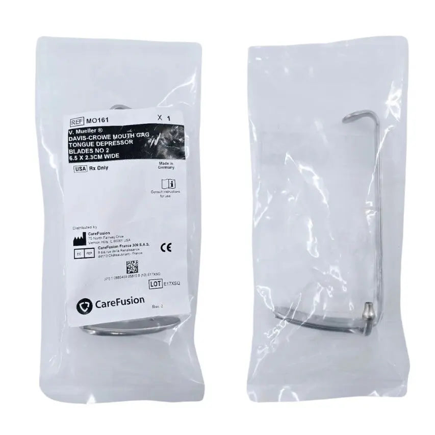 V. Mueller MO161 Davis-Crowe Mouth Gag Tongue Depressor Blade Size No ...