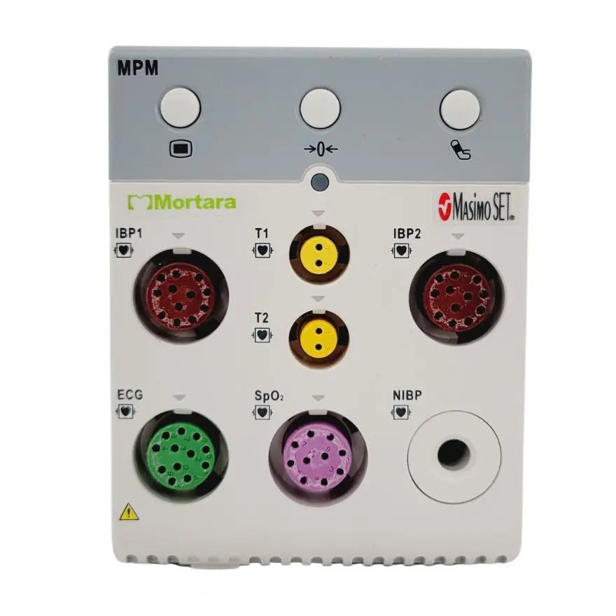 MPM Mindray Masimo Set Mortara Module SpO2/ ECG/ NIBP/ 2-IBP 2-Temp V ...