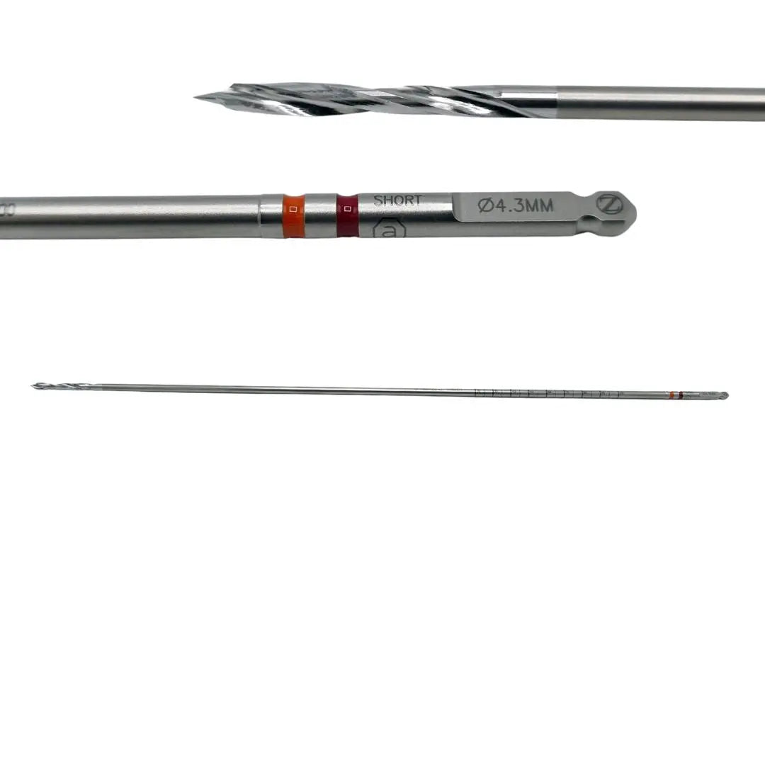 Zimmer 00-2490-064-43 Natural Nail System Calibrated Drill Short 4.3mm ...