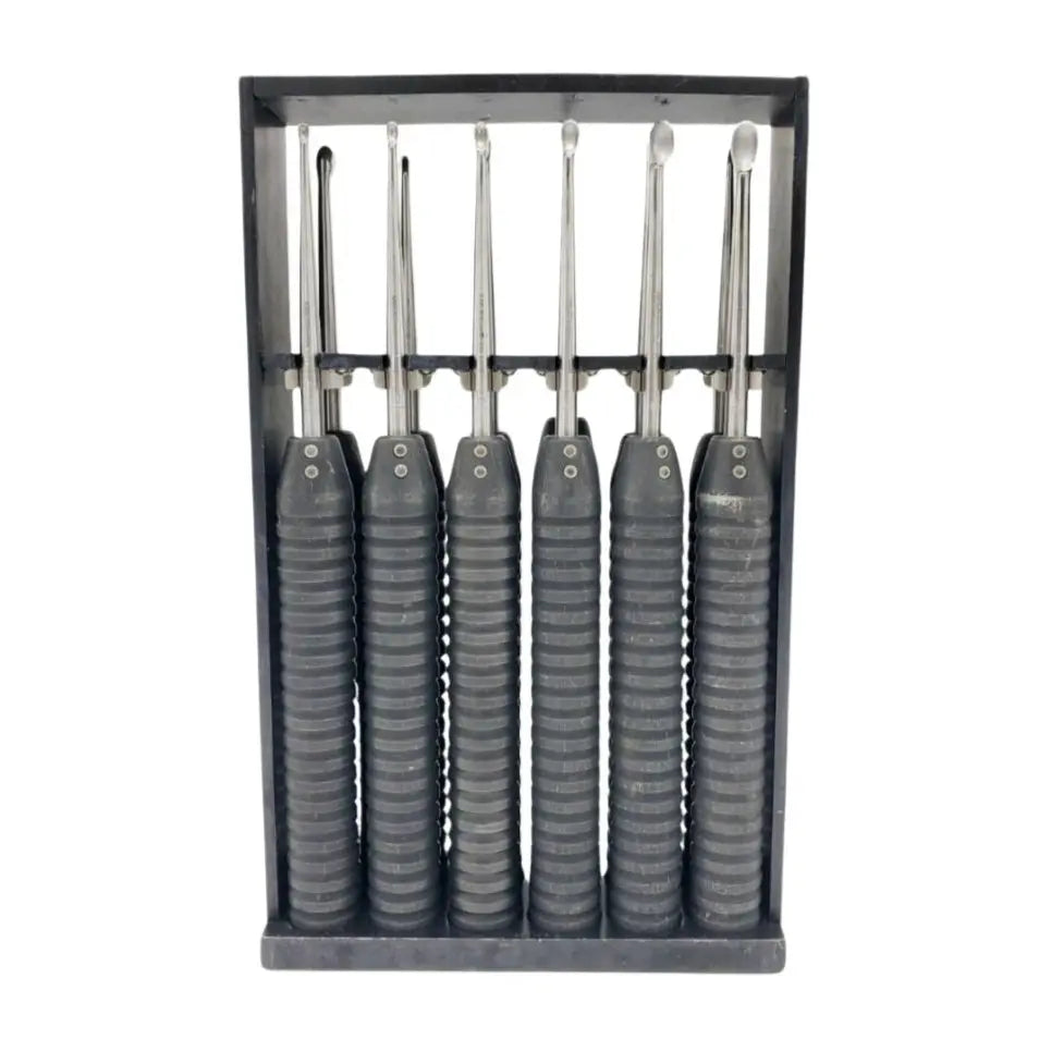 Codman Karlin XL Magnum Cup Curettes Set of 12 - Primis Medical