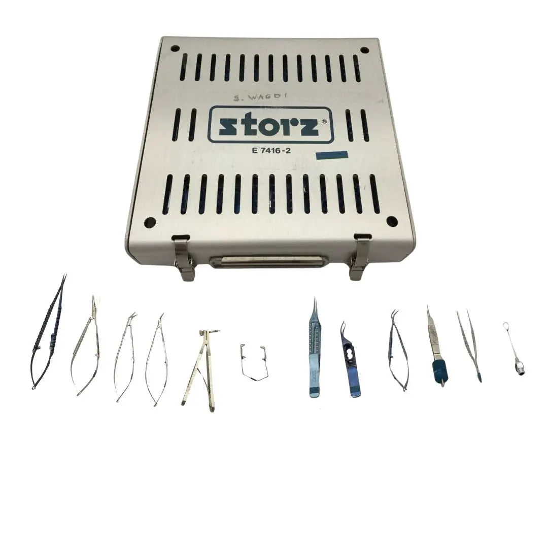 Ophthalmic Surgical Instrument Set with Case Inner Tray & Liners ...