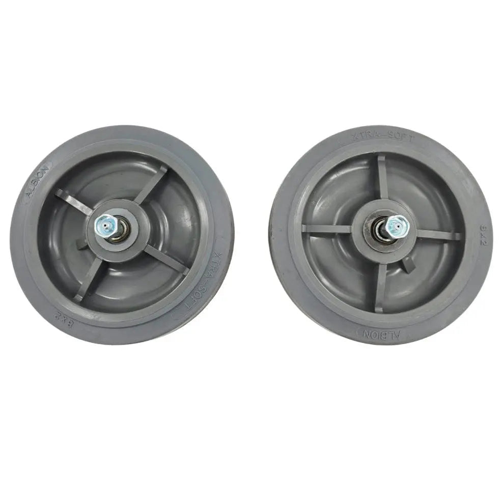 GE AMX-4 Two Front Casters Extra Soft 8" x 2" Set of 2 - Primis ...