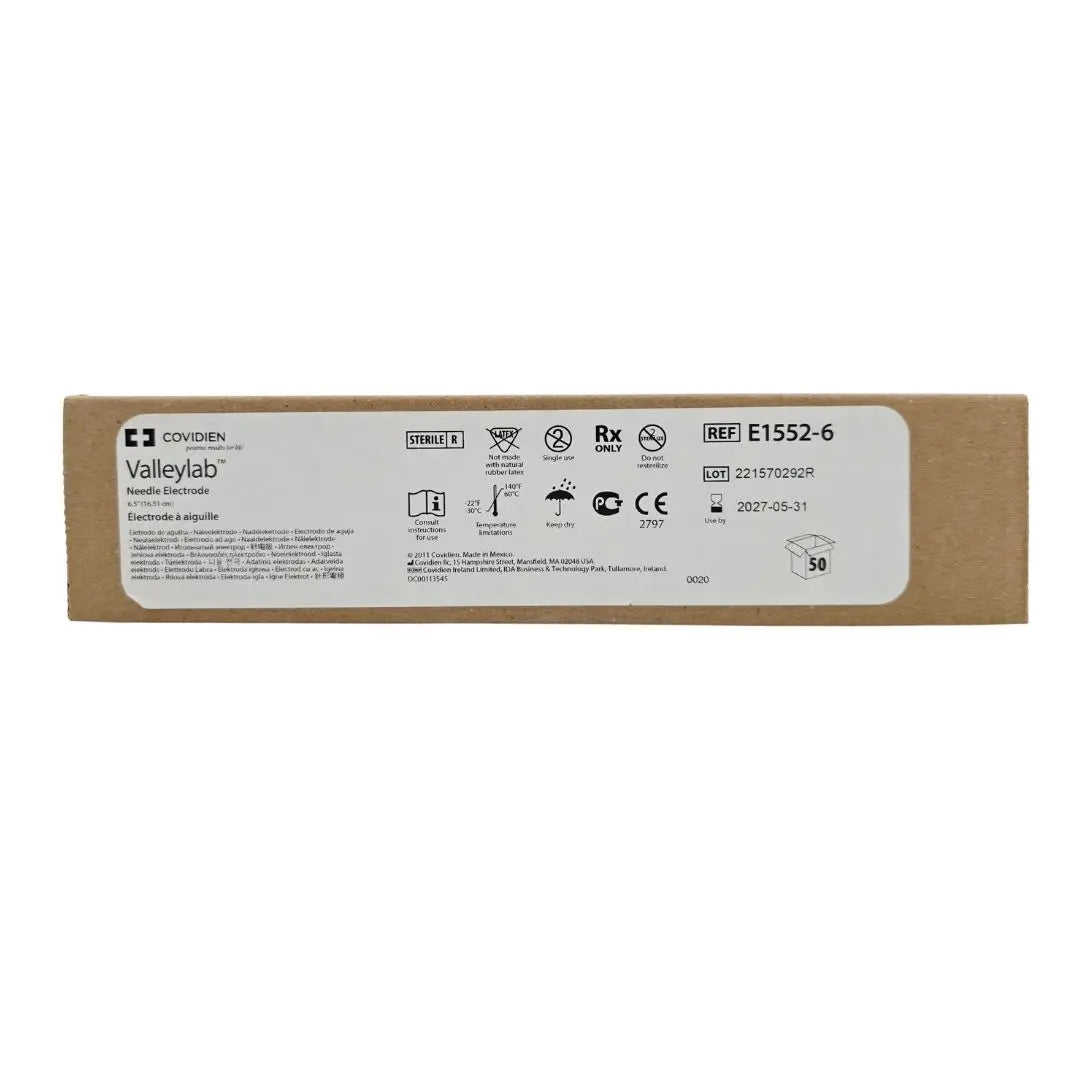 Covidien E1552-6 Valleylab Cautery Tips 6.5" BX/50 - Primis Medical