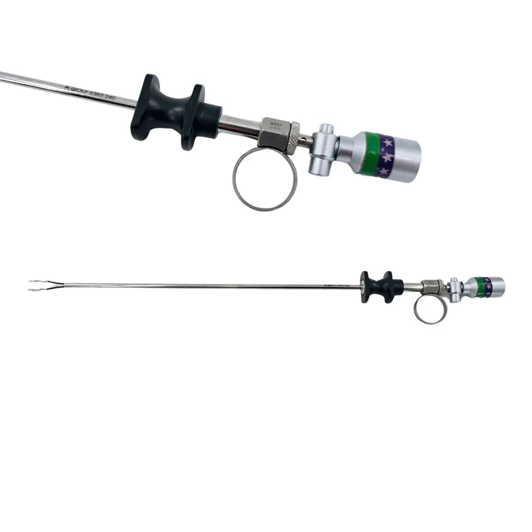 R. Wolf 8383.24 5mm Laparoscopic Kleppinger Forceps w/ Sheath Bipolar ...
