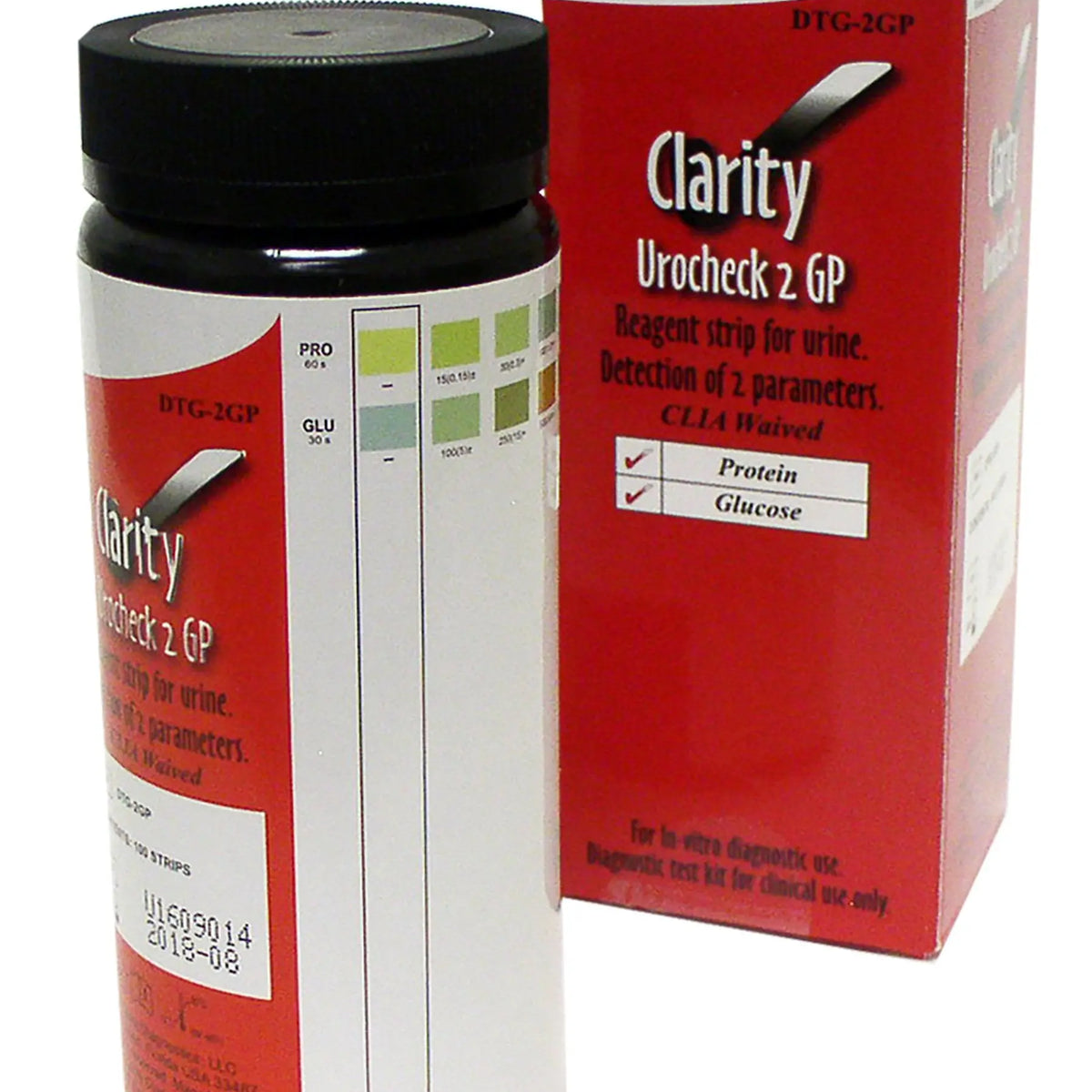 Clarity DTG 2/4/5/7/10 Parameter Urocheck Urine Reagent Test Strips ...