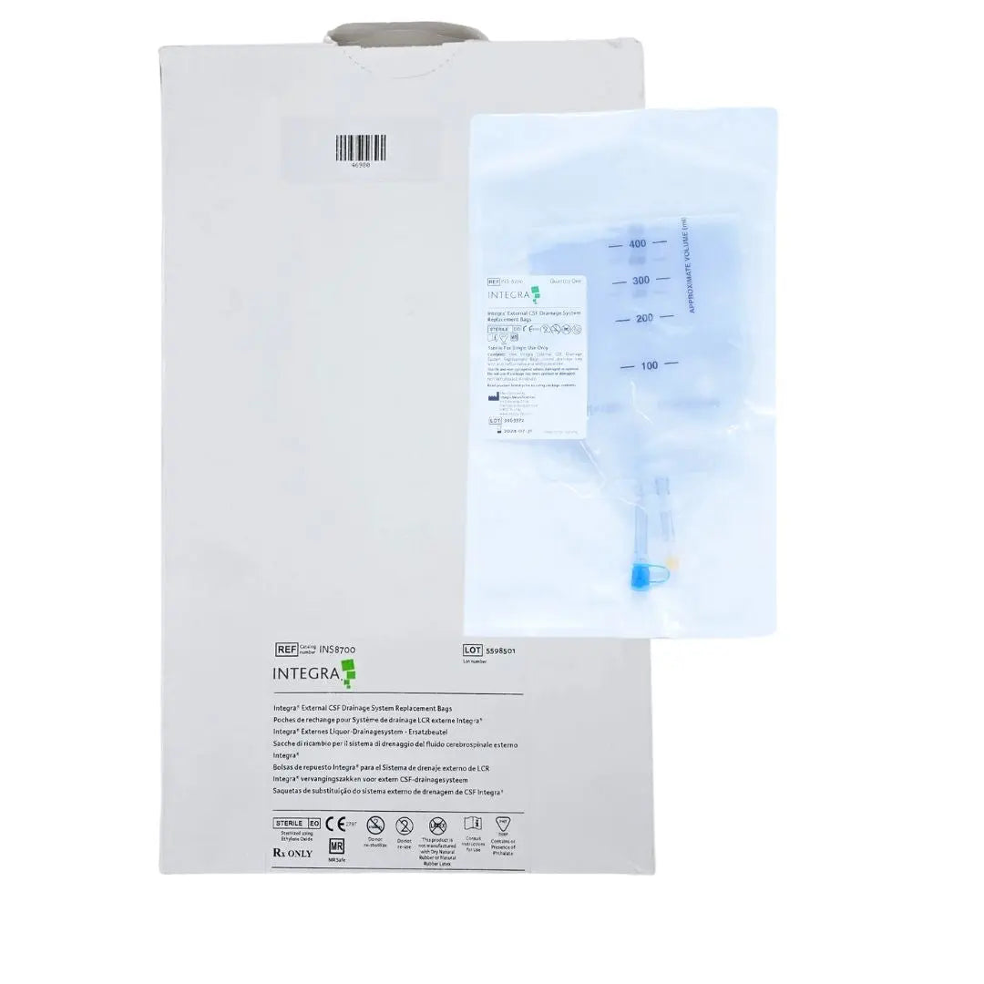 Integra Miltex INS8700 External CSF Drainage System Replacement Bags ...