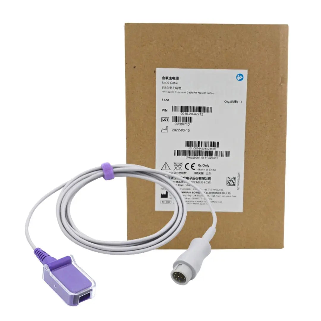 Shenzen Mindray 0010-20-42712 8Pin SpO2 Extension Cable for Nellcor ...