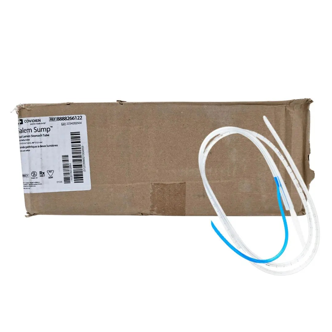 8888266122 Covidien Dual Lumen Stomach Tube, 14Fr. Anti-Reflux Valve ...