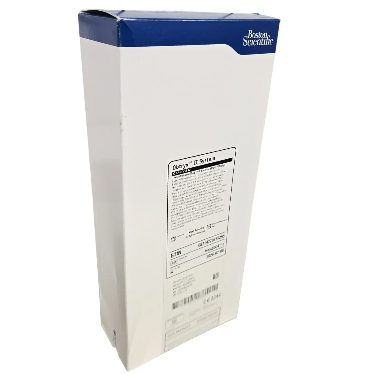 Boston Scientific M0068504110 Obtryx II System Transobturator Sling ...