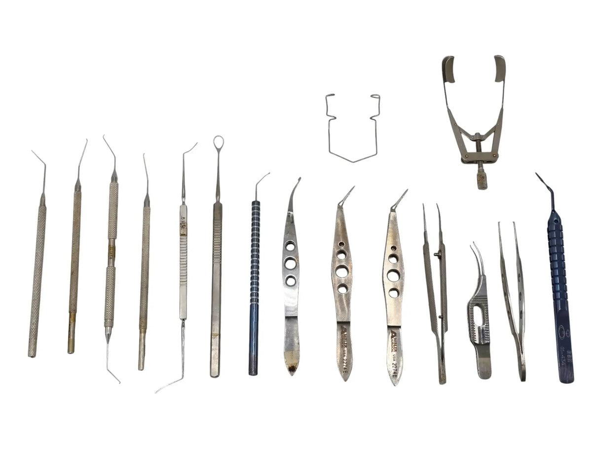 Karl Storz Ophthalmic Microsurgery Instrument Set with Case 15 Pieces ...