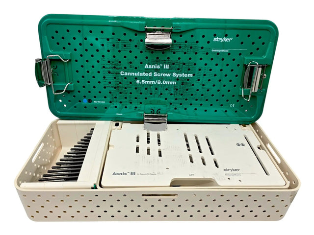 Stryker Asnis III Cannulated Screw System Complete Set & Case – Primis ...