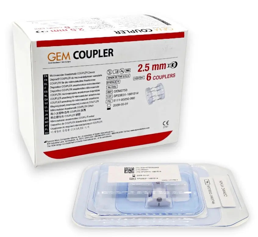 Synovis Micro GEM2753 Microvascular Anastomotic Coupler Device – Primis ...