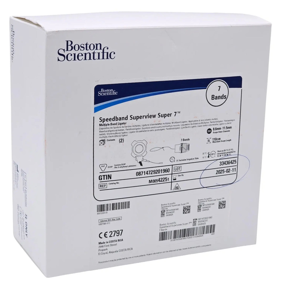 Boston Scientific M00542251 Speedband Superview Super 7 Multiple Band ...