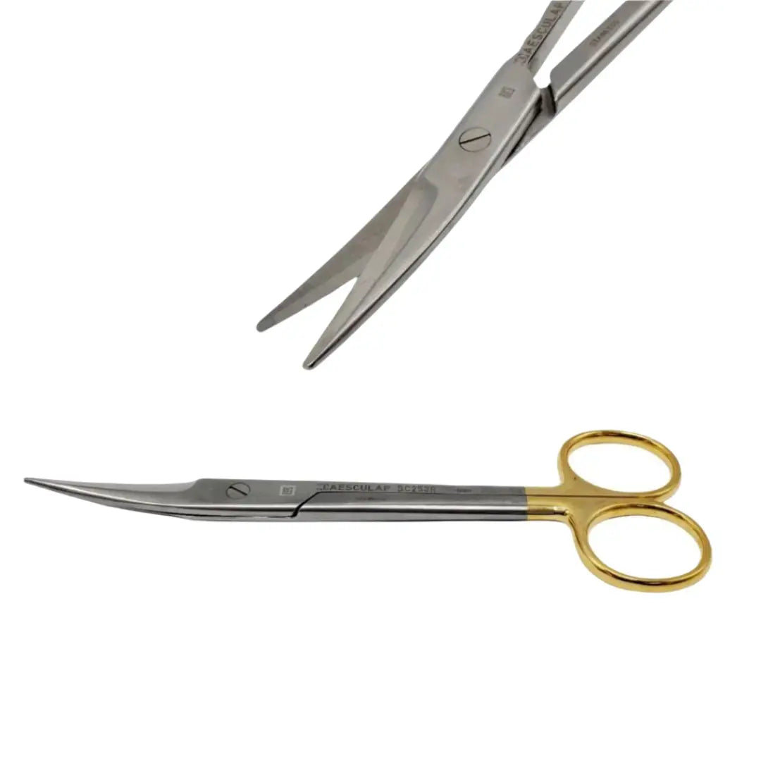 Aesculap BC253R Durotip TC Mayo Dissecting Scissors B/B Tip Curve