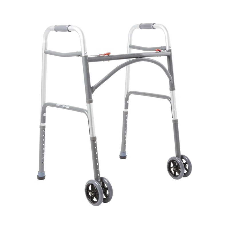Steel Bariatric Folding Walker, 32 to 39 Inch Height, 500lb Capacity ...